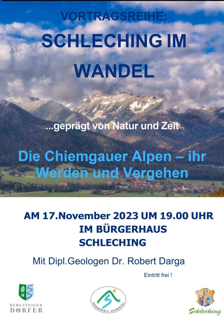 Bergsteigerdörfer - Schleching im Achental, Chiemgau